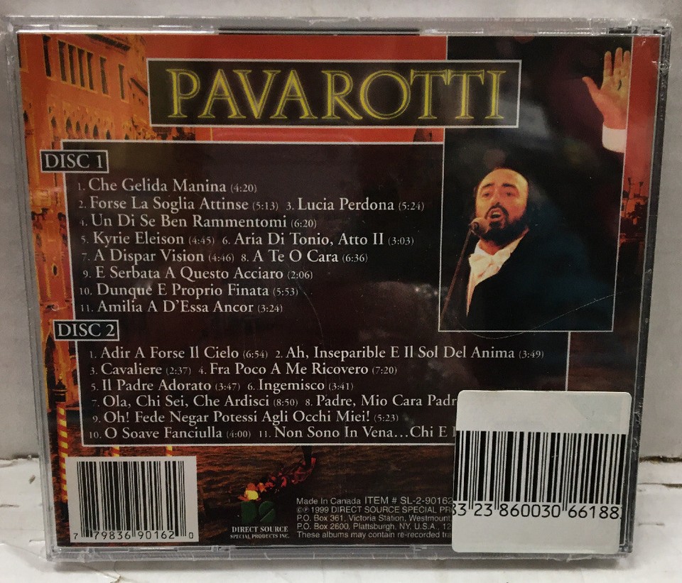 Pavarotti Sealed CD Set | eBay