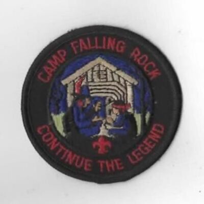 Camp Falling Rock Continue The Legend BLK Bdr. [CA-1089] | eBay
