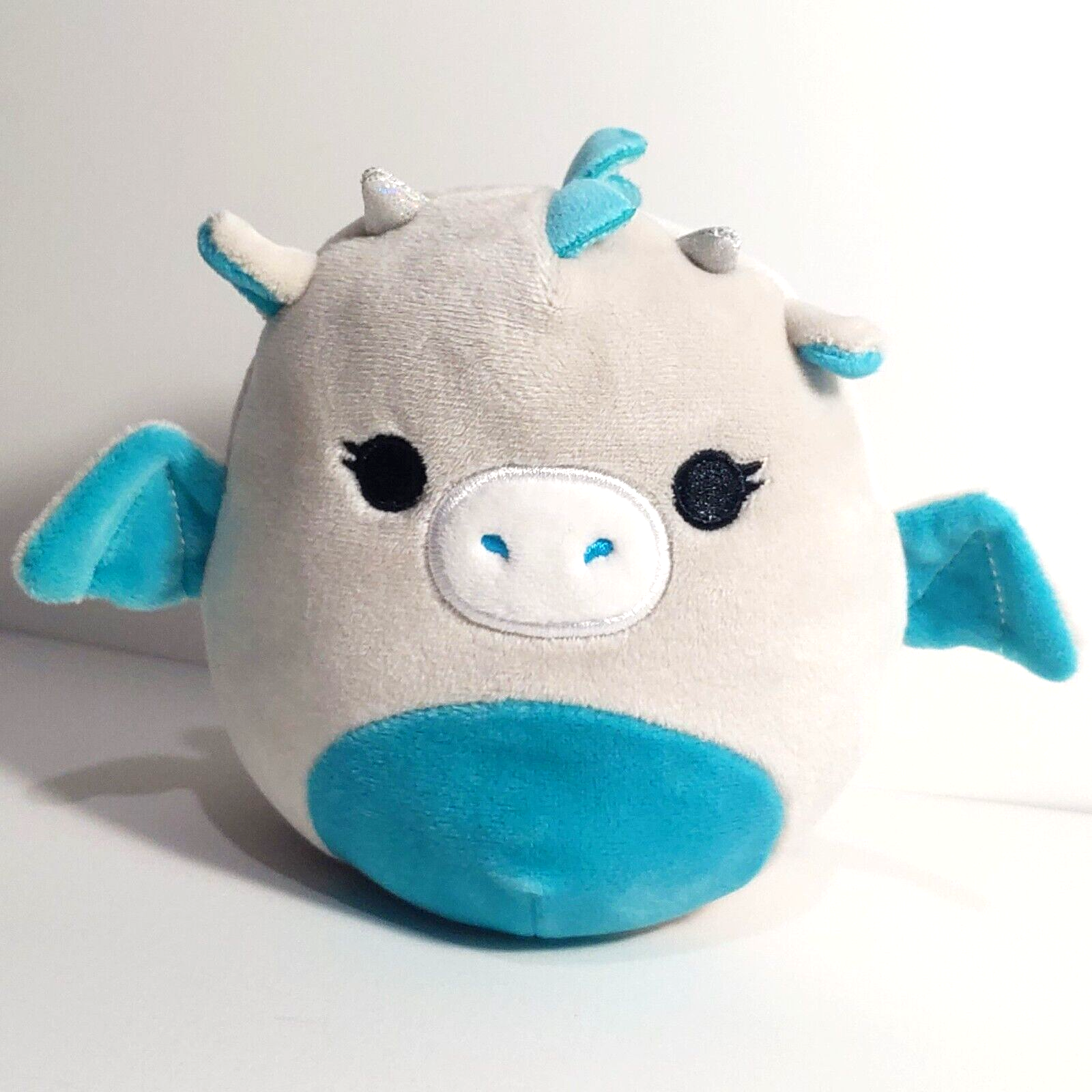 Squishmallow 5” COLEY GRAY DRAGON Plush Stuffed Animal Kellytoy New ...