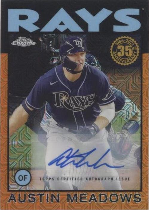 2021 Topps - Silver Pack 1986 Topps Chrome Baseball Austin Meadows ...