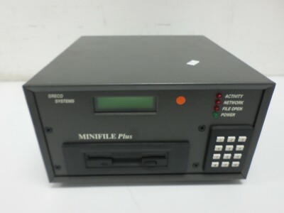 GRECO SYSTEMS MP-S2 MINIFILE PLUS (NO POWER CORD) For Parts | eBay
