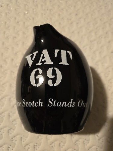 Vintage VAT 69 Bar Water Pitcher "One Scotch Stands Out" Whiskey ...