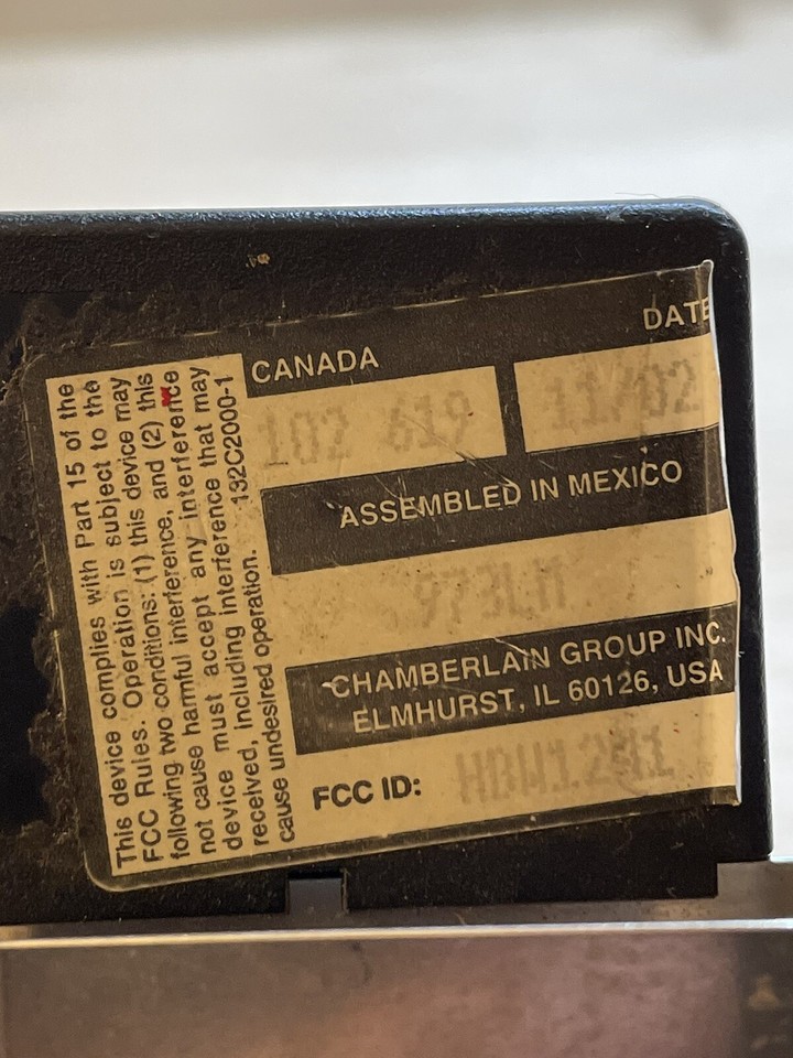 Liftmaster OEM Chamberlain,Sears Craftsman 973LM Security+ | eBay