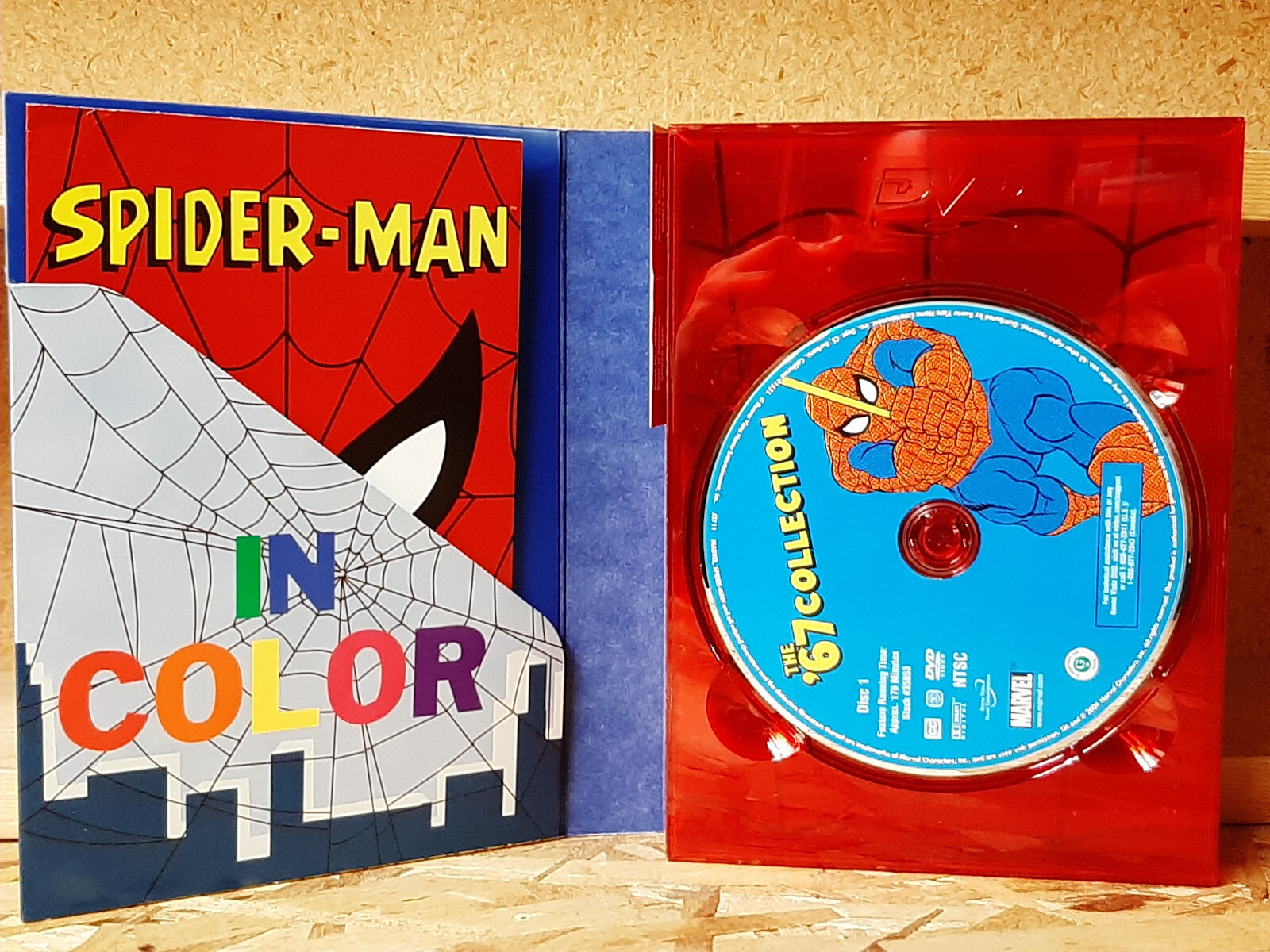 SPIDER-MAN: THE '67 COLLECTION DVD SET Marvel Comics Animation w ...
