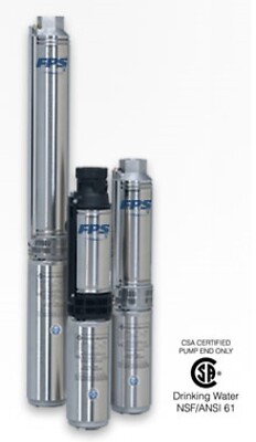 Franklin 95412002 4" Submersible Well Pump End Only 20GPM 1HP | eBay