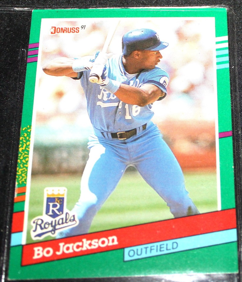 1991 Donruss #632 Bo Jackson Error No (.) after Inc Baseball Card | eBay