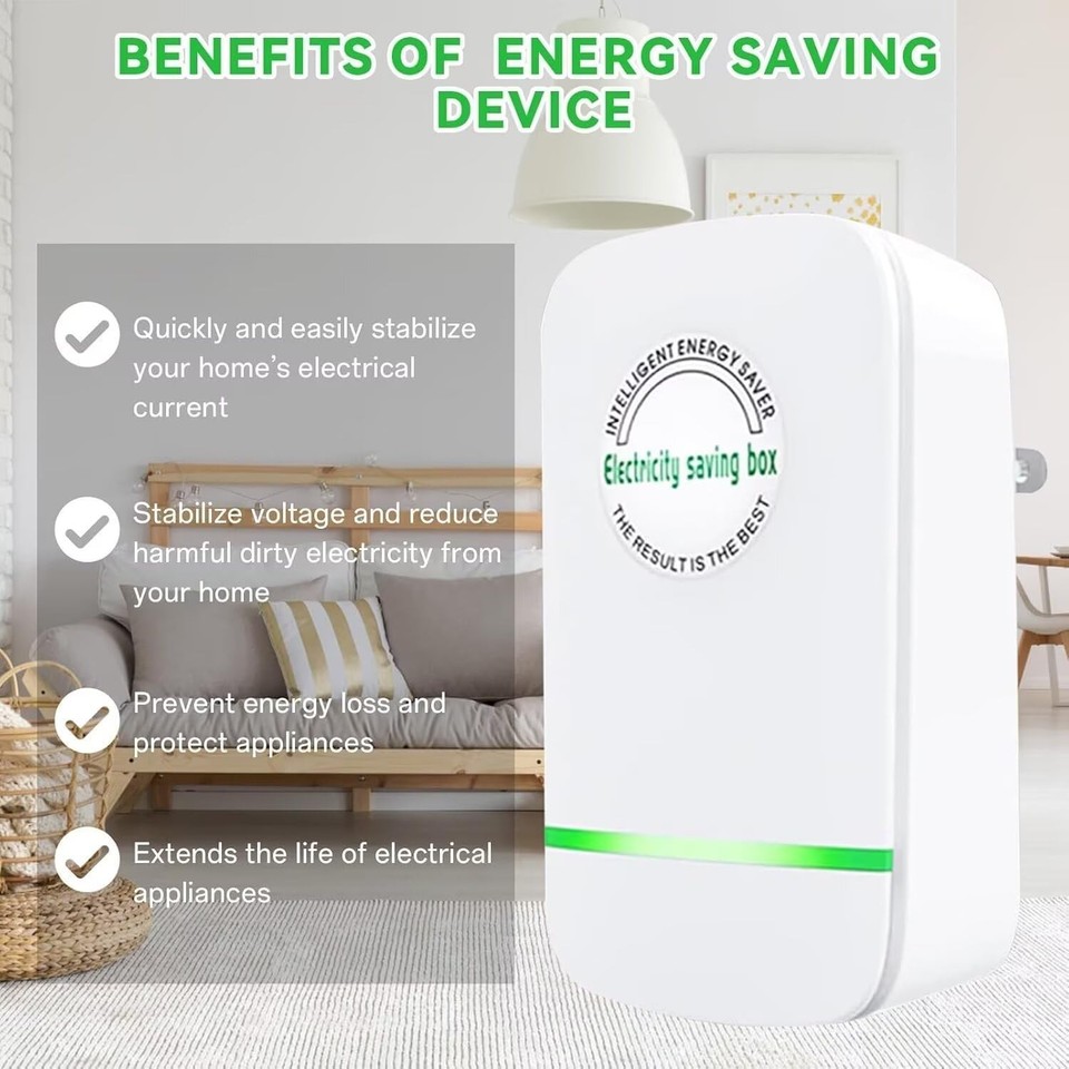 (4Pack) Stop Energy Saving Device, Electricity Saving, Box Saving ...