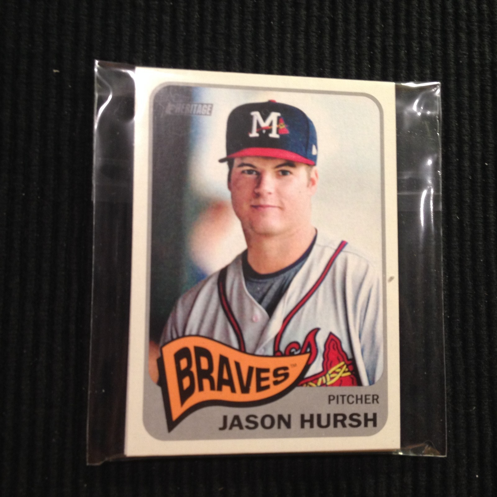 2014 TOPPS HERITAGE MINOR LEAGUE ATLANTA BRAVES TEAM SET 6 CARDS JASON ...