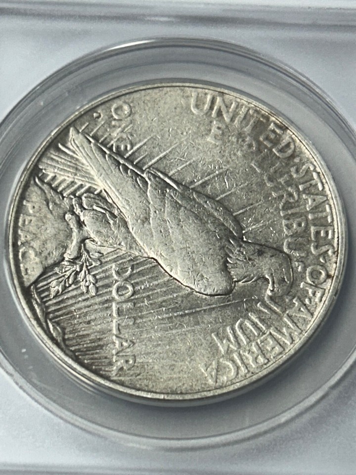 1935 S Peace Silver Dollar ANACS VF35 Tough & Desirable Date Peace Dollar | eBay