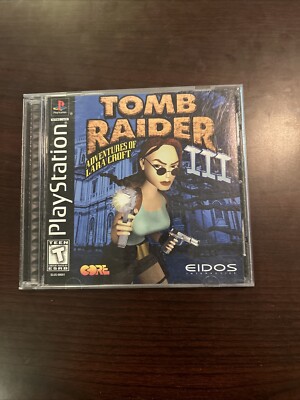 Tomb Raider III Adventures Of Laura Croft Ps1 CIB | eBay