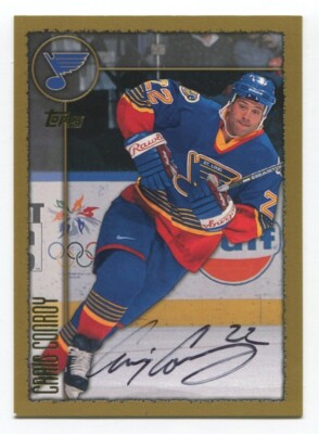 1998-99 Topps Craig Conroy Signed Card Hockey Autograph NHL AUTO #47 | eBay