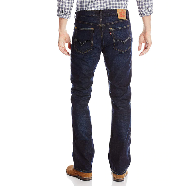 Levis 527 Slim Bootcut Water less Men's Jeans W42 L32 Dark Blue Wash ...
