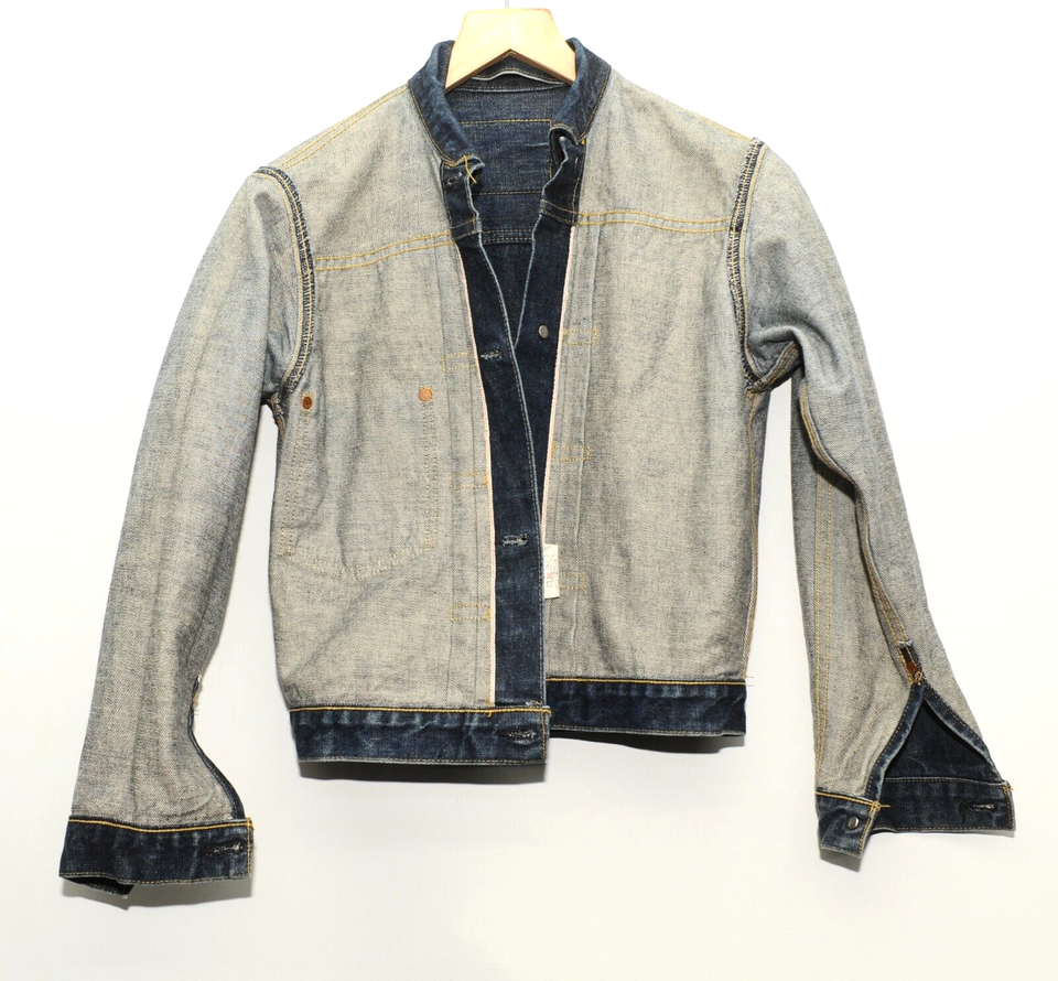 SUPERB VINTAGE LEVIS BIG E MADE IN JAPAN 71 506 XX JEANS DENIM JACKET ...