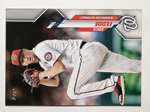 2020 Topps #198 Erick Fedde | eBay