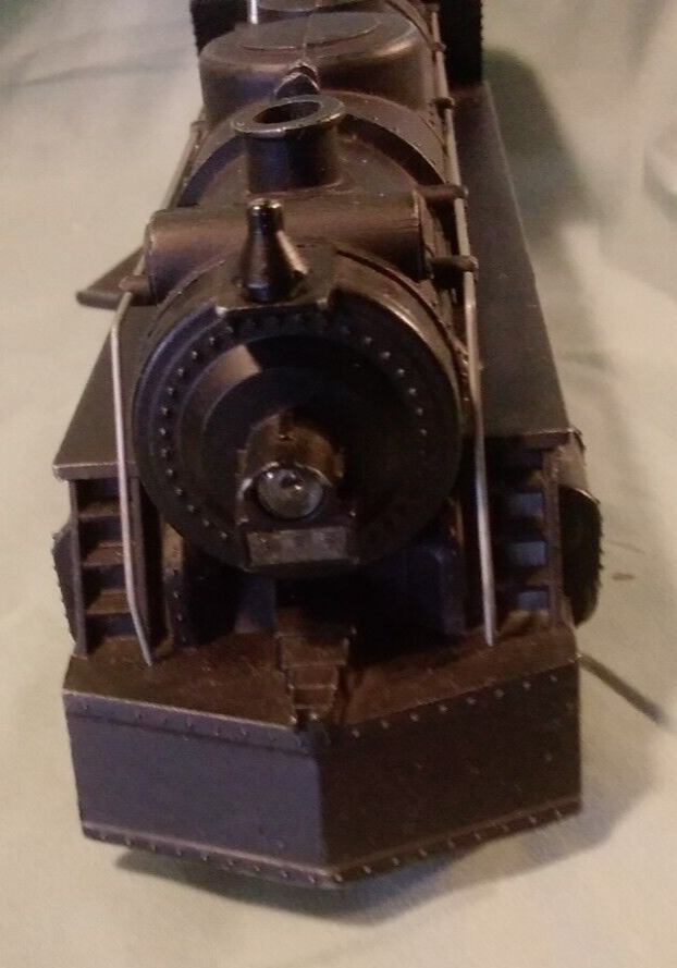 MARX #666 O Gauge, Engine Locomotive & New York Central car, Black 1950 ...