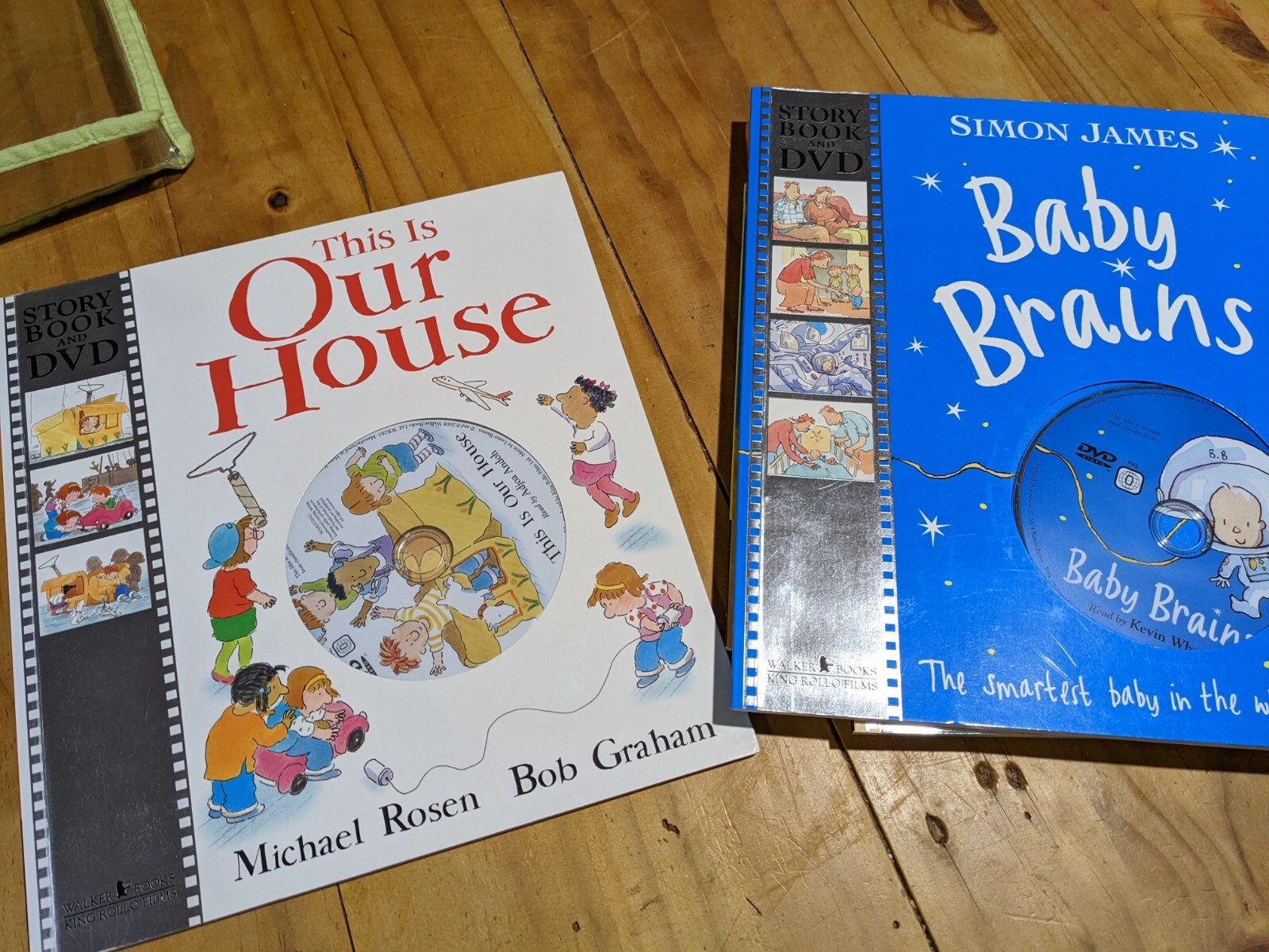 Set 6 CHILDREN S PICTURE STORY BOOKS WITH DVD WALKER BOOKS VARIOUS set-6-children-s-picture-story-books-with-dvd-walker-books-various