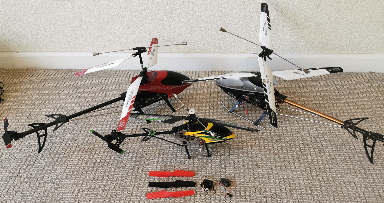 Lot 3 Helicopters Extreme S-8g RC Sky Dancer 9101 double horse for repair parts | eBay