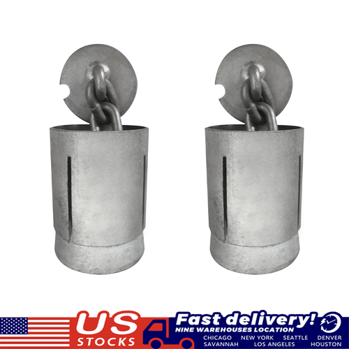 KATOOL 2 Pcs Floor Anchor Pot Auto Frame Machines and Pulling Posts | eBay
