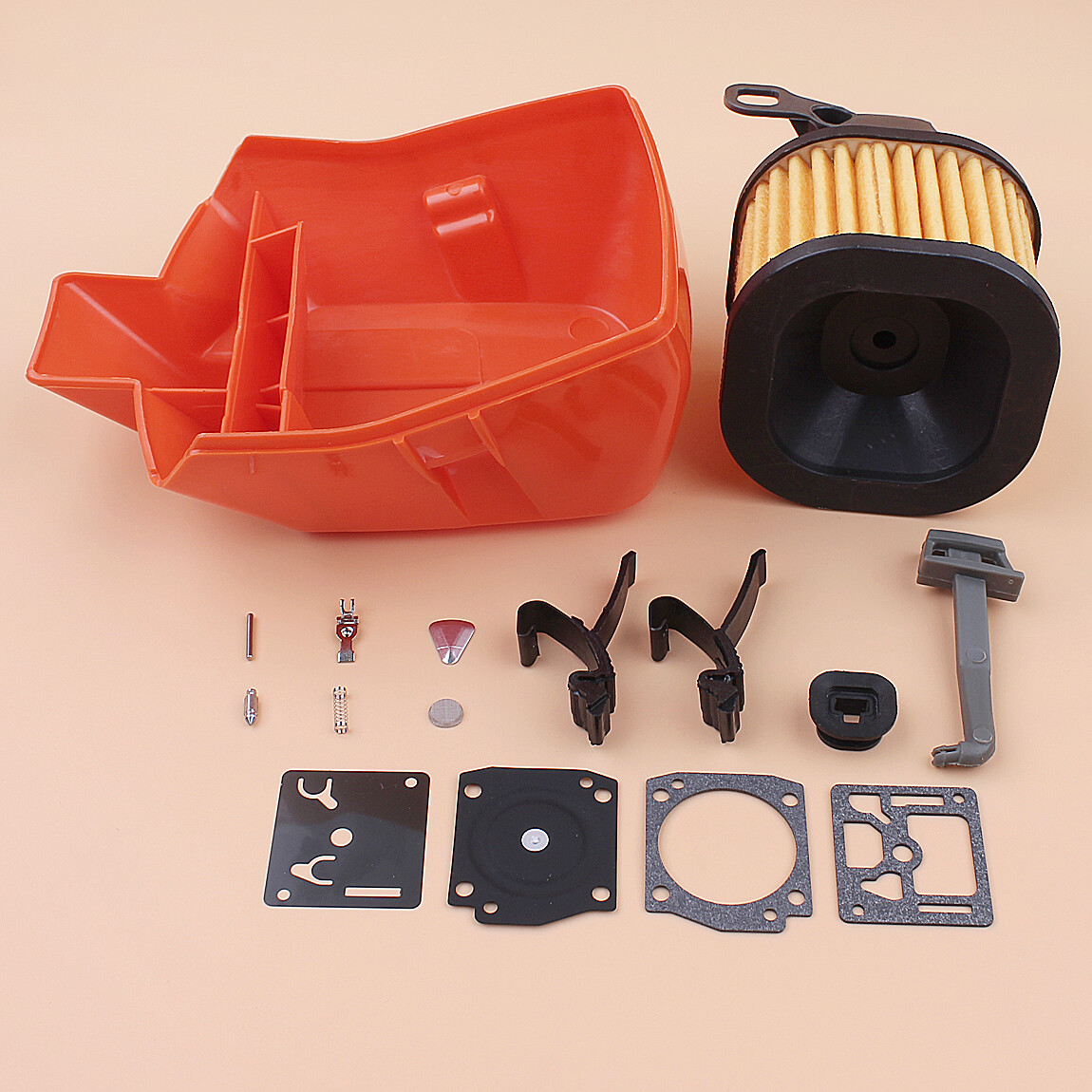 HD Tall Air Filter Cover Carb Kit For 362 365 371 372 372XP Husqvarna ...