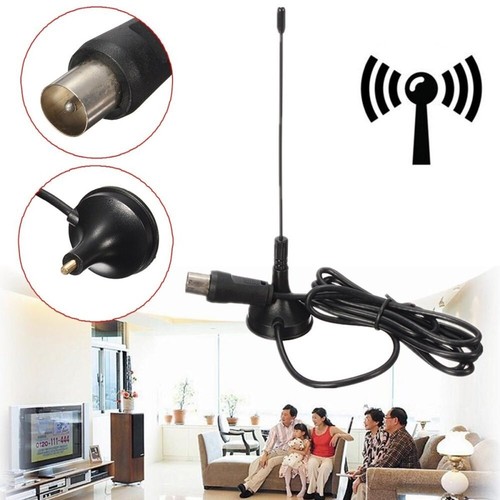 HDTV Digital Indoor Signal Receiver 5dBi DVB-T Mini TV Antenna Aerial ...