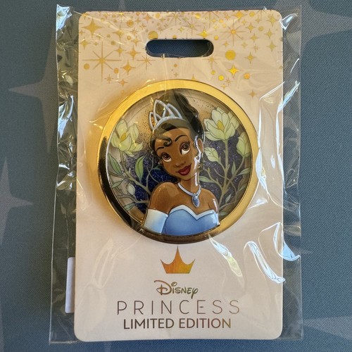 Disney D23 Expo 2024 Tiana Princess LE 400 Glitter Pin WDI MOG Mickeys ...