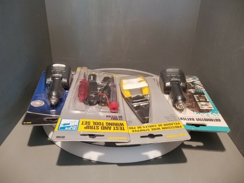 Variety Lot of 4 Calterm Vehicle Monitor, Wire Stripper & Tool Set | eBay