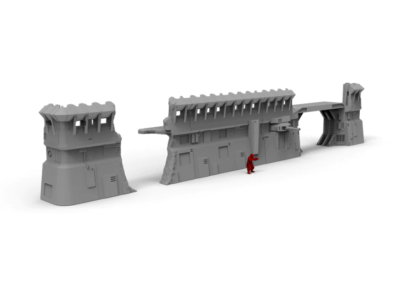 Star Wars Imperial Walls LEGO MOC Imperial Base Playset Moc By Wiktor