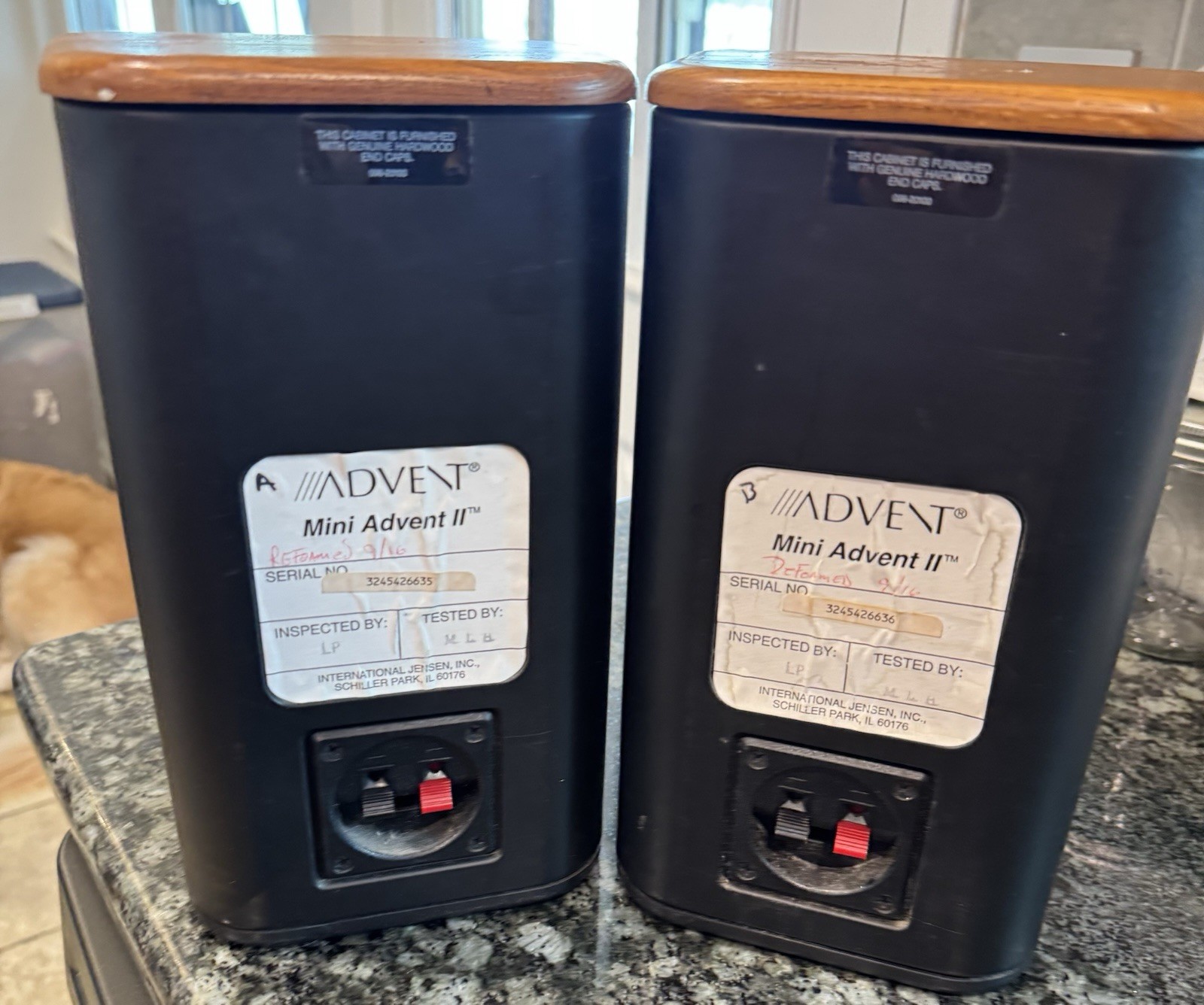 Tested Vintage Pair of Mini Advent II 2-way Stereo Speakers Ex ...