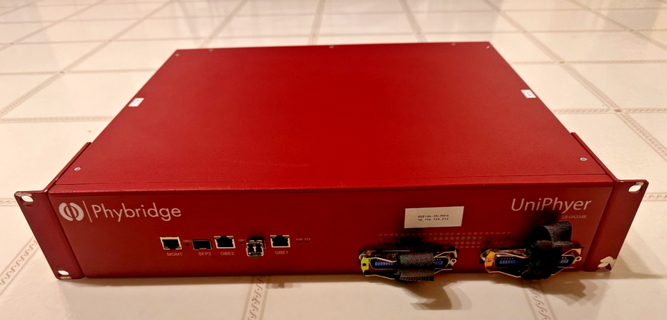 Phybridge UniPhyer LB-UA2348 48 Port Ethernet PoE IP Phone System | eBay