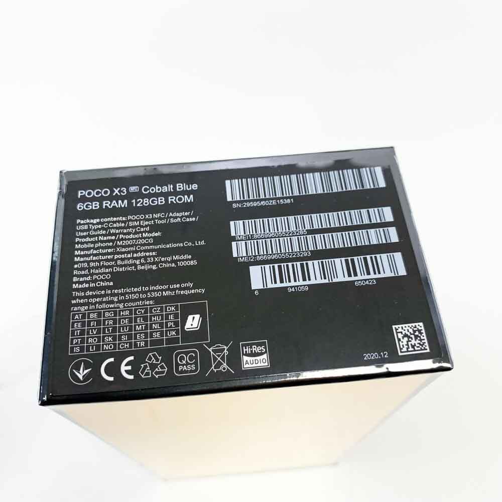 Xiaomi Poco X3 Nfc 6gb 128gb Global Version 653 Inch POCO X6 Pro 5G