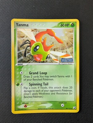 Pokémon EX Unseen Forces - Yanma 50/115 Reverse Holo | eBay
