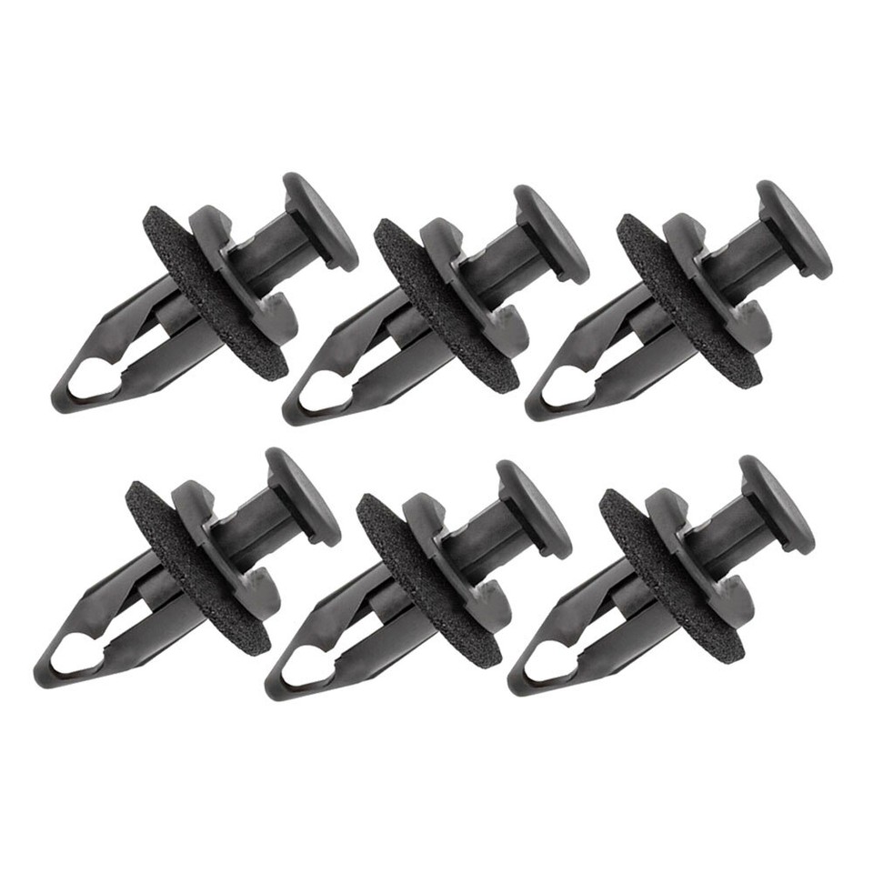 50x Nylon Clips Radiator Core Support Upper Panel Cover Retainer Car ...