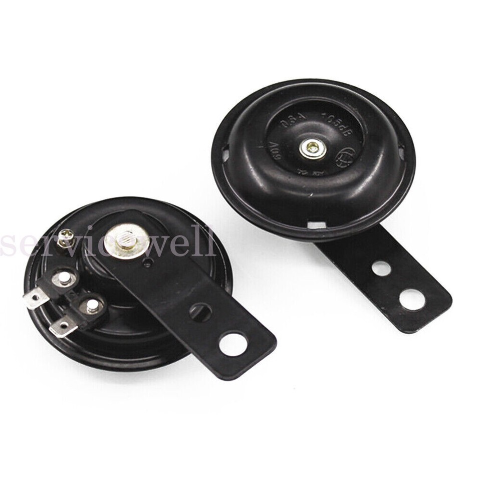 2X Universal 12V Horn Waterproof Loud 105dB Motorcycle Car Electric Bike ATVs Bt | eBay Australia