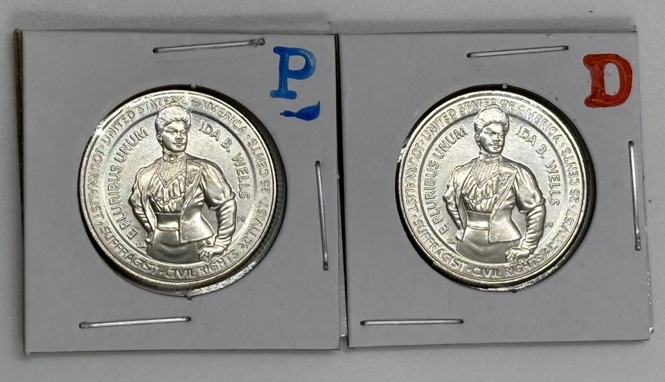 2025 PD P D IDA AMERICAN WOMEN QUARTERS AWQ ⭐10 COIN ANNUAL ...