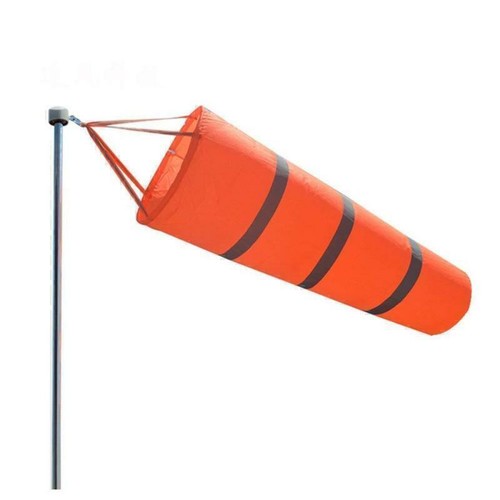 New 80cm Airport Windsock 30" Long Outdoor Wind SOCK w/ Reflective ...