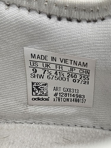 Adidas Originals NMD R1 Triple White GX8313 Women's 9 Pre-loved NO BOX ...