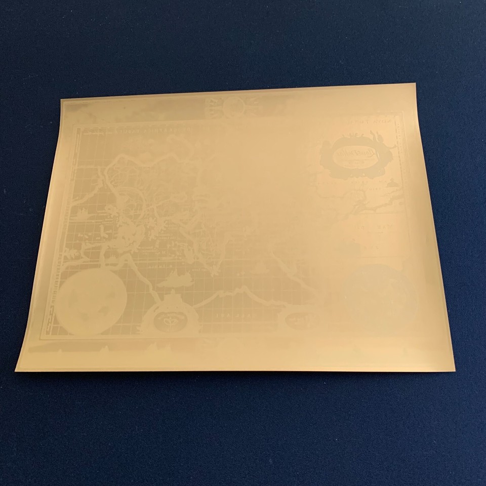 24K Gold Royal Dutch Map by Valaurum | eBay