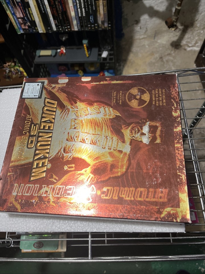 Factory Sealed Duke Nukem 3D: Atomic Edition (PC, 1996) Rare Big Box ...