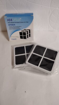 NIB Icepure Activated Carbon Air Filter AF004 2Pack (3 Pack Minus 1) | eBay