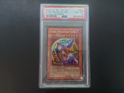 Yugioh - Dark Magician Girl MFC-000 Secret Rare PSA 8 | eBay