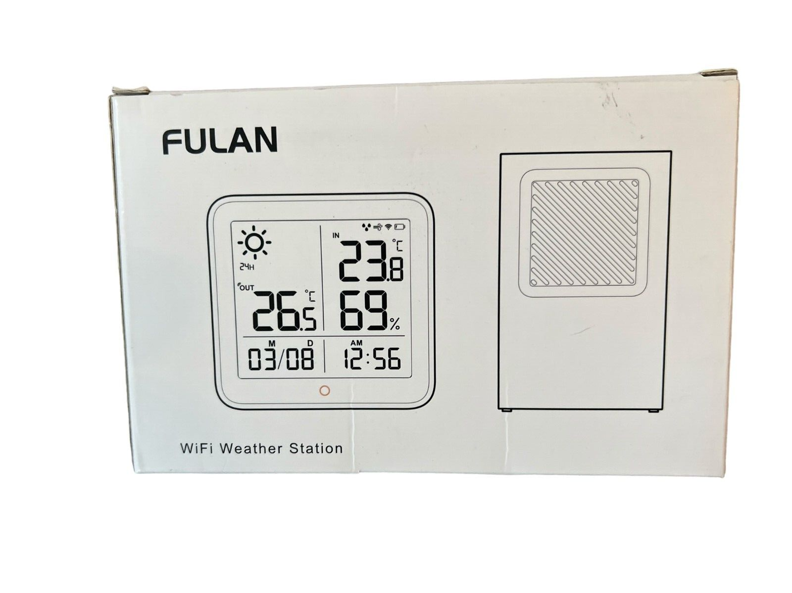Fulan WiFi Digital Wireless Weather Station Smal Portable | eBay