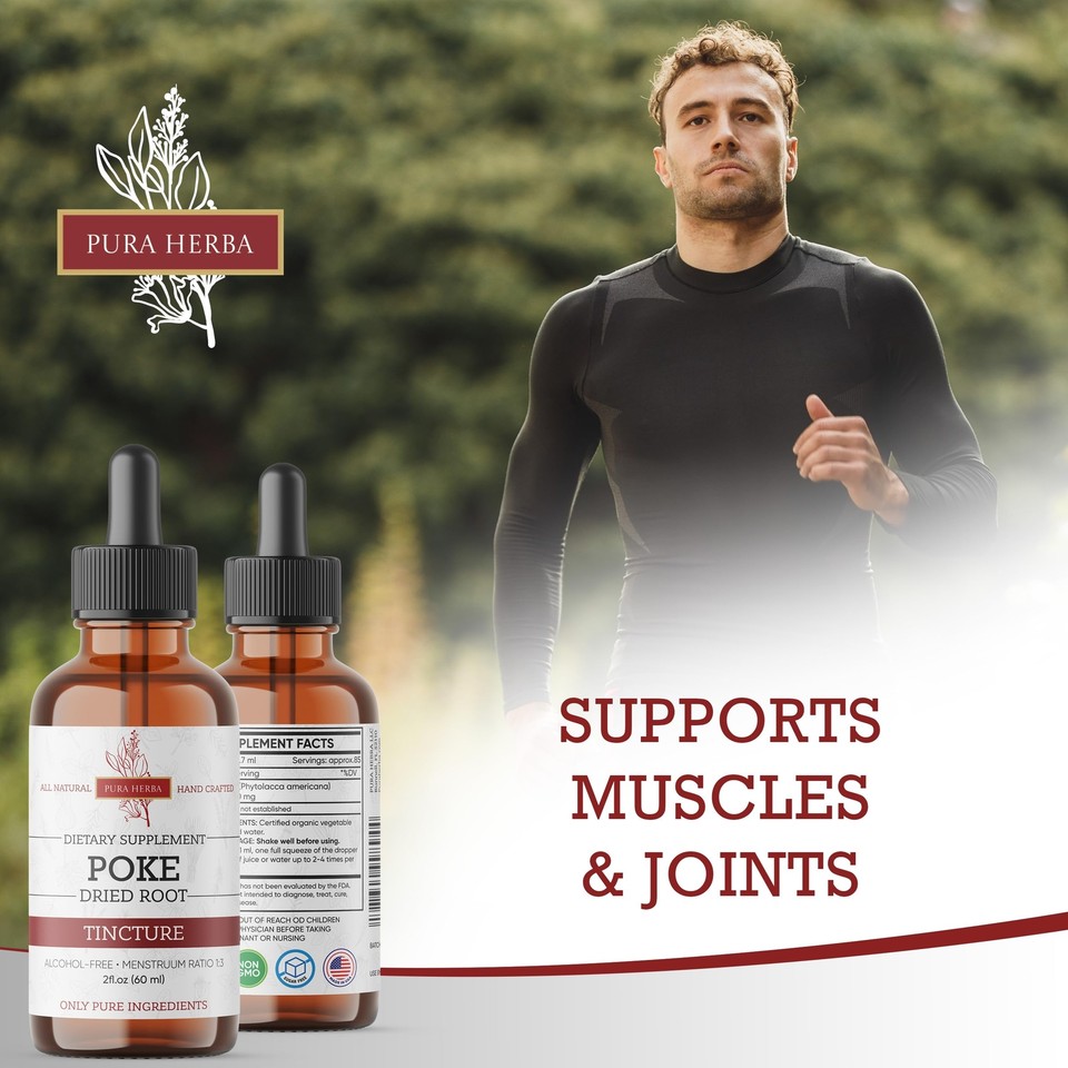 Organic Poke Root Tincture | Poke Root Extract Liquid | Herbal ...