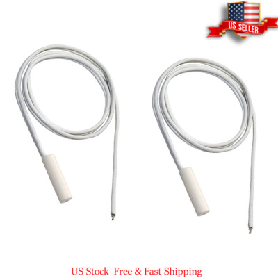 2Pack WR55X10025 Refrigerator Temperature Sensor Thermistor Fit GE ...