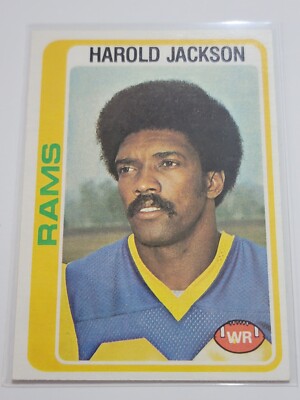 HAROLD JACKSON 1978 Topps #105. RAMS- Nice Shape (B) | eBay