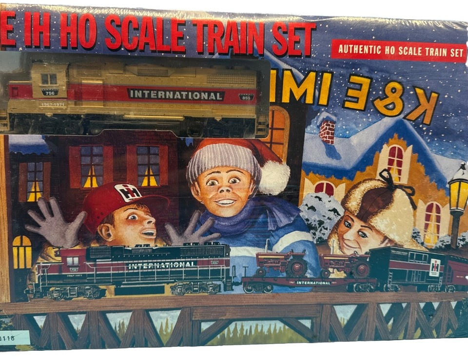 Athearn HO CASE IH International Rare Farmall Train Set Sealed NIB H2F ...