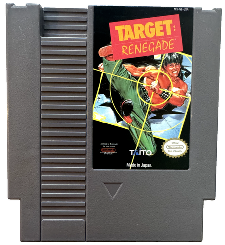 Target: Renegade Nintendo Entertainment System, 1990 Video Game ...