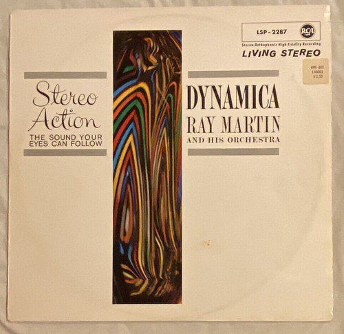 RAY MARTIN Dynamica RCA LIVING STEREO ACTION Space Age Pop RARE GERMAN ...