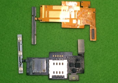 LG Optimus P970 Sim Karte SD Speicherkarte Leser Card Reader Buchse ...