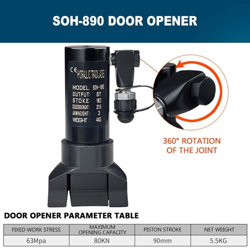 SOH-890 Lifting Tools Jacks 90mm 8 Tons Stroke Hydraulic Rescue Tool ...