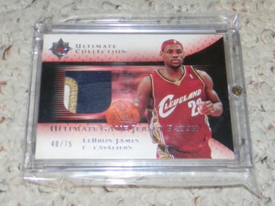 LeBron James - 2005-06 Upper Deck: Ultimate Collection - 3 Color Patch ...